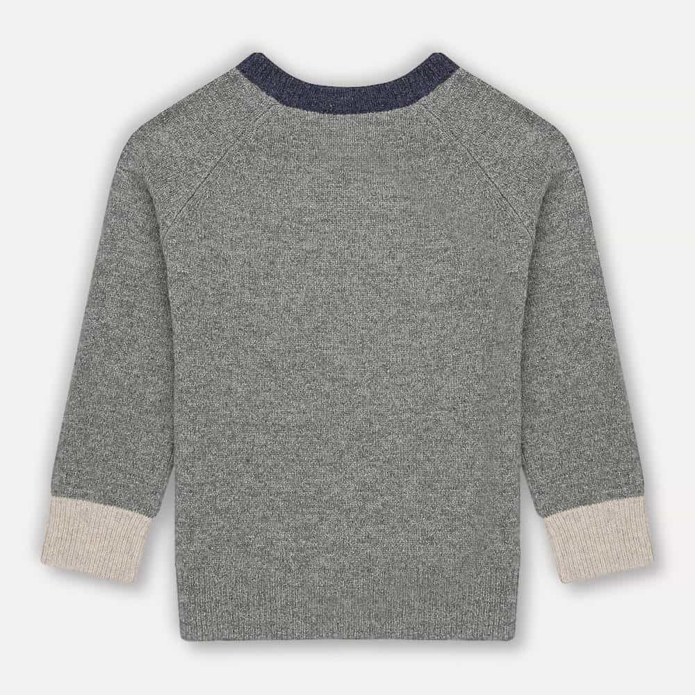 Kids Merino Wool Jumper: Haven Chevron Knit – Atly Crew