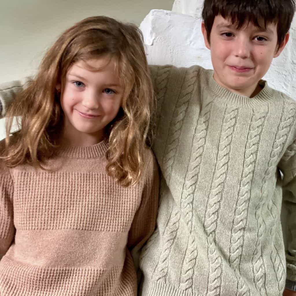 Kids Merino Wool Dune Waffle Jumper | 2-12Y – Atly Crew